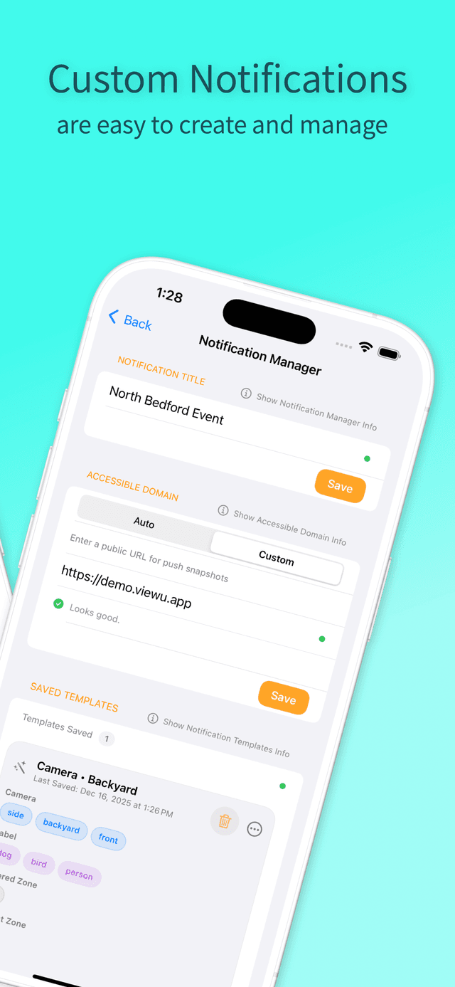 Viewu - iOS Companion App for Frigate NVR